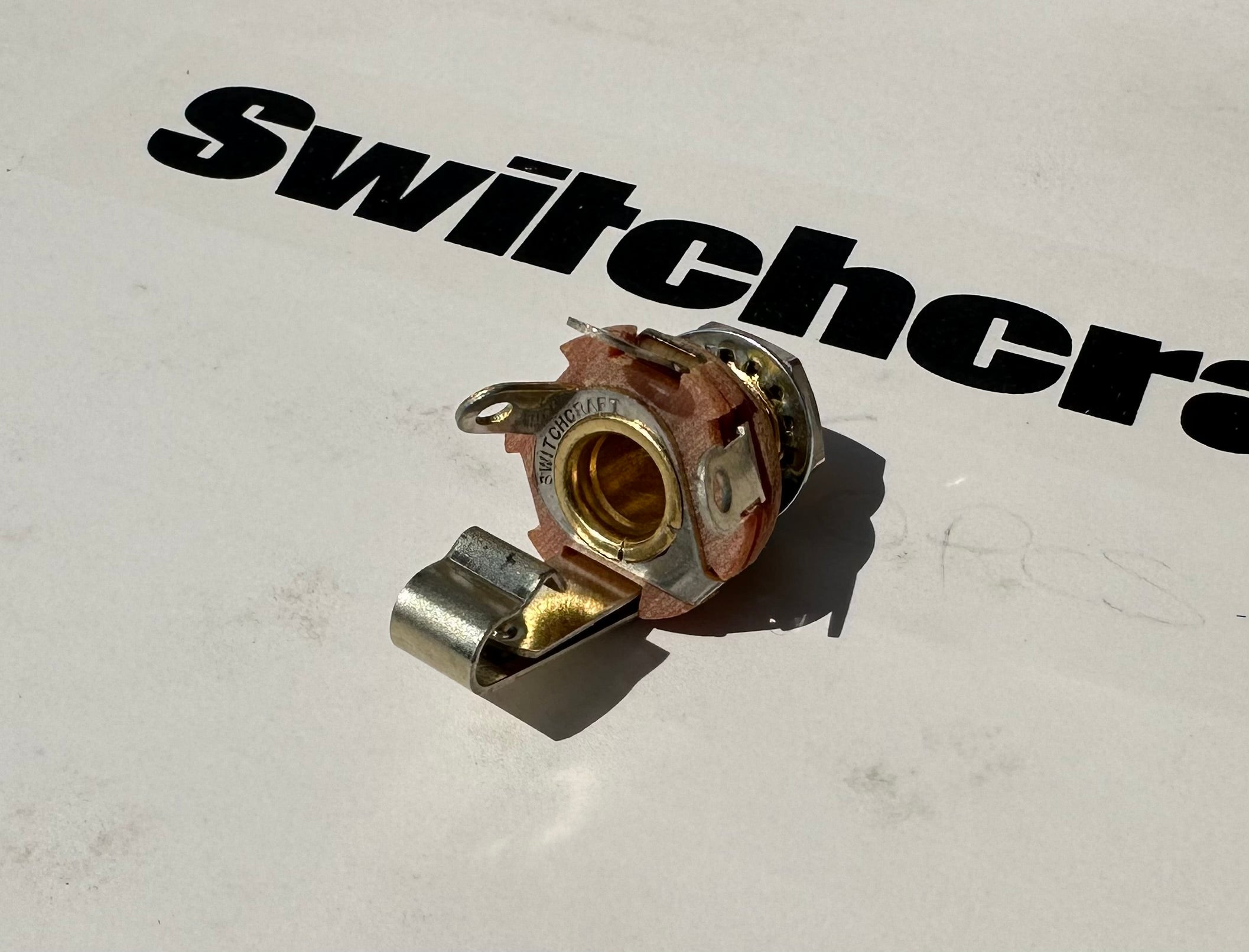 Switchcraft #12A gold plated insert shaft n.o.s. from 1999 – Vintage ...
